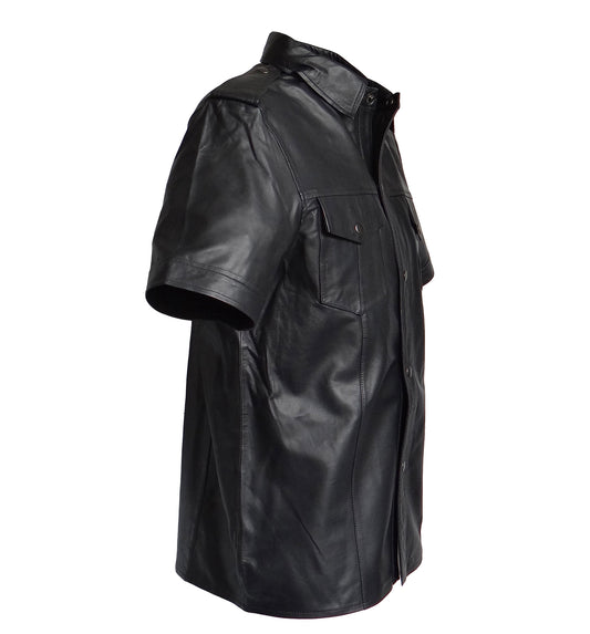 Herren Lederhemden aus weichem Lamm-Leder – Leather Dealer